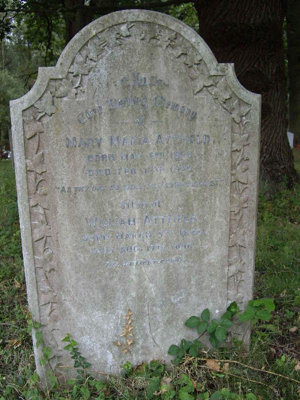 Genealogy of the Attfield Families of Egham